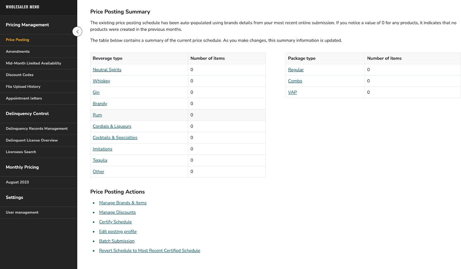 Wholesale Price Posting Tutorial