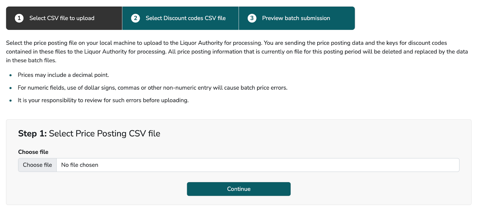Wholesale Price Posting Tutorial